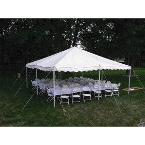 Tent Package #1: 20 x 20 + Rectangular Tables - Litchfield, CT - ACE ...